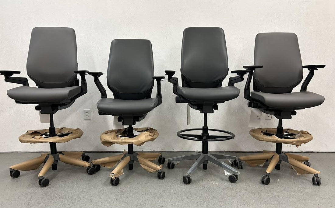Steelcase Gesture Drafting Stool – Seattle Furniture Company